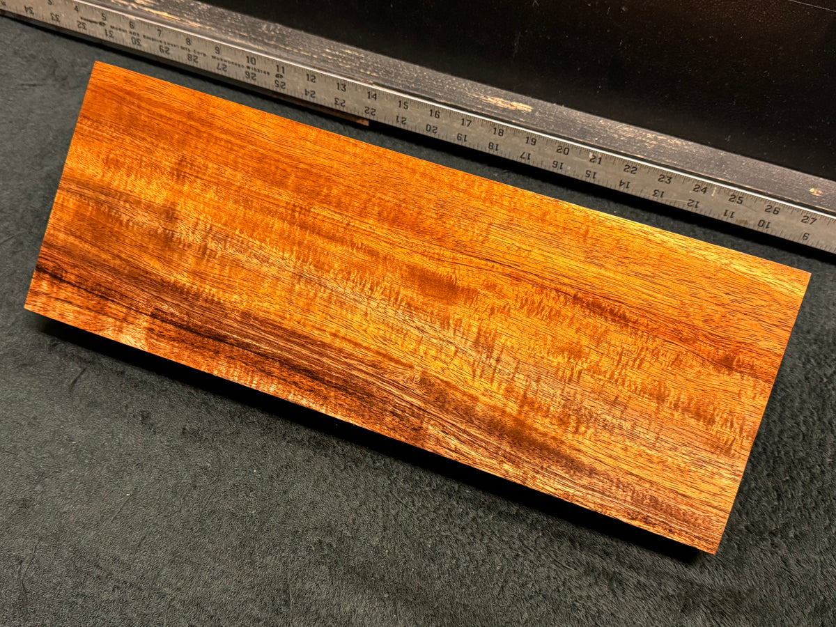 Hawaiian Curly Koa Wood Billet | Koa WoodWorks | KoaWood Ranch – Koa ...