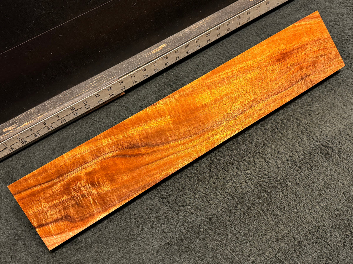 Hawaiian Curly Koa Wood Billet | Koa WoodWorks | KoaWood Ranch – Koa ...