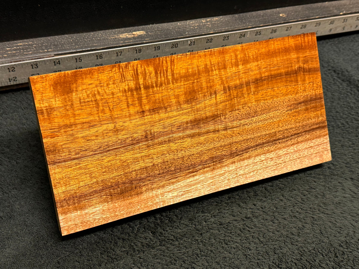 Hawaiian Curly Koa Wood Billet | Koa WoodWorks | KoaWood Ranch – Koa ...