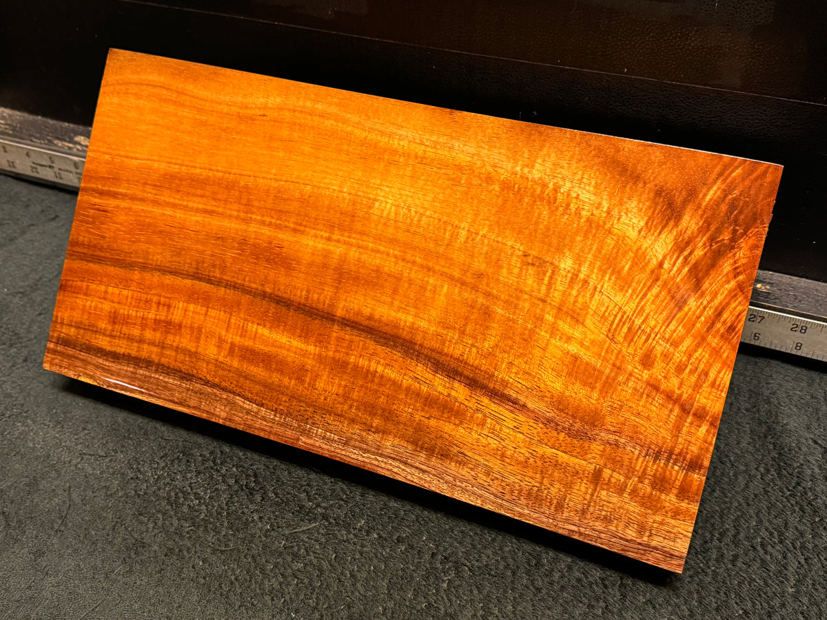 Hawaiian Curly Koa Wood Billet | Koa WoodWorks | KoaWood Ranch – Koa ...
