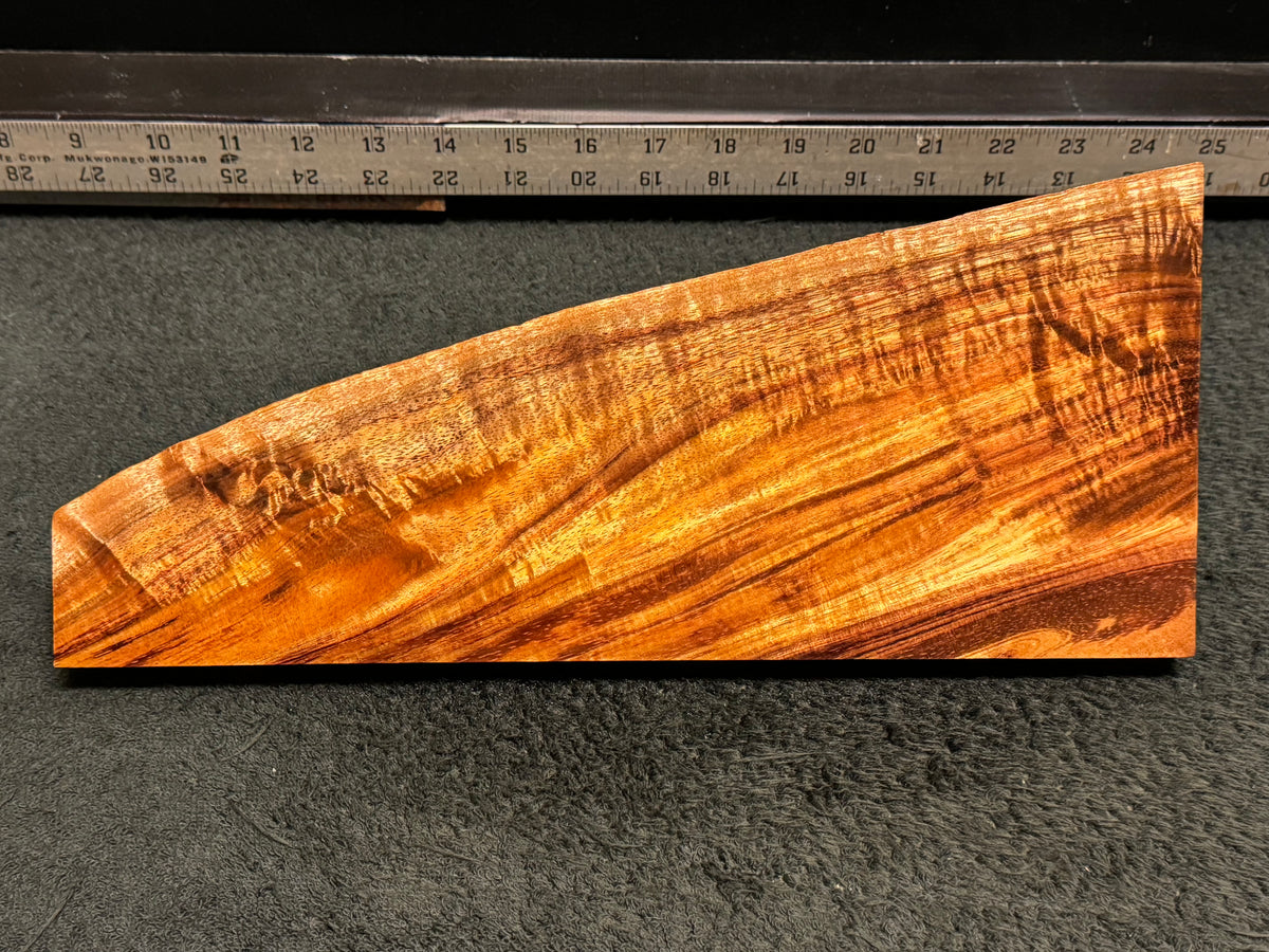 Hawaiian Curly Koa Wood Billet | Koa WoodWorks | KoaWood Ranch – Koa ...