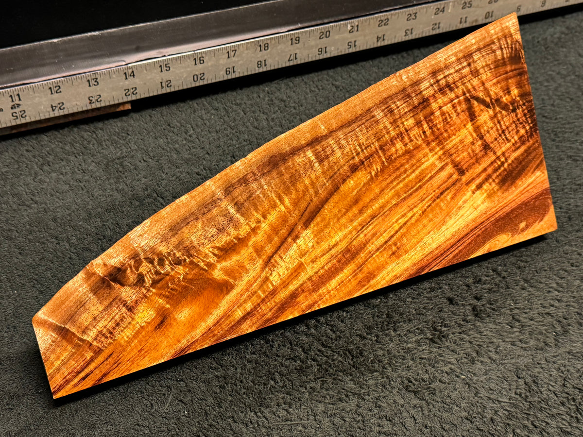 Hawaiian Curly Koa Wood Billet | Koa WoodWorks | KoaWood Ranch – Koa ...