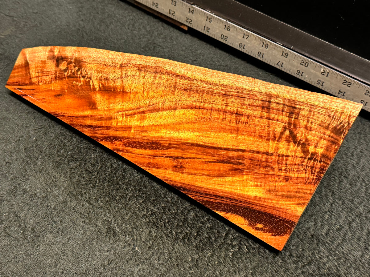Hawaiian Curly Koa Wood Billet | Koa WoodWorks | KoaWood Ranch – Koa ...
