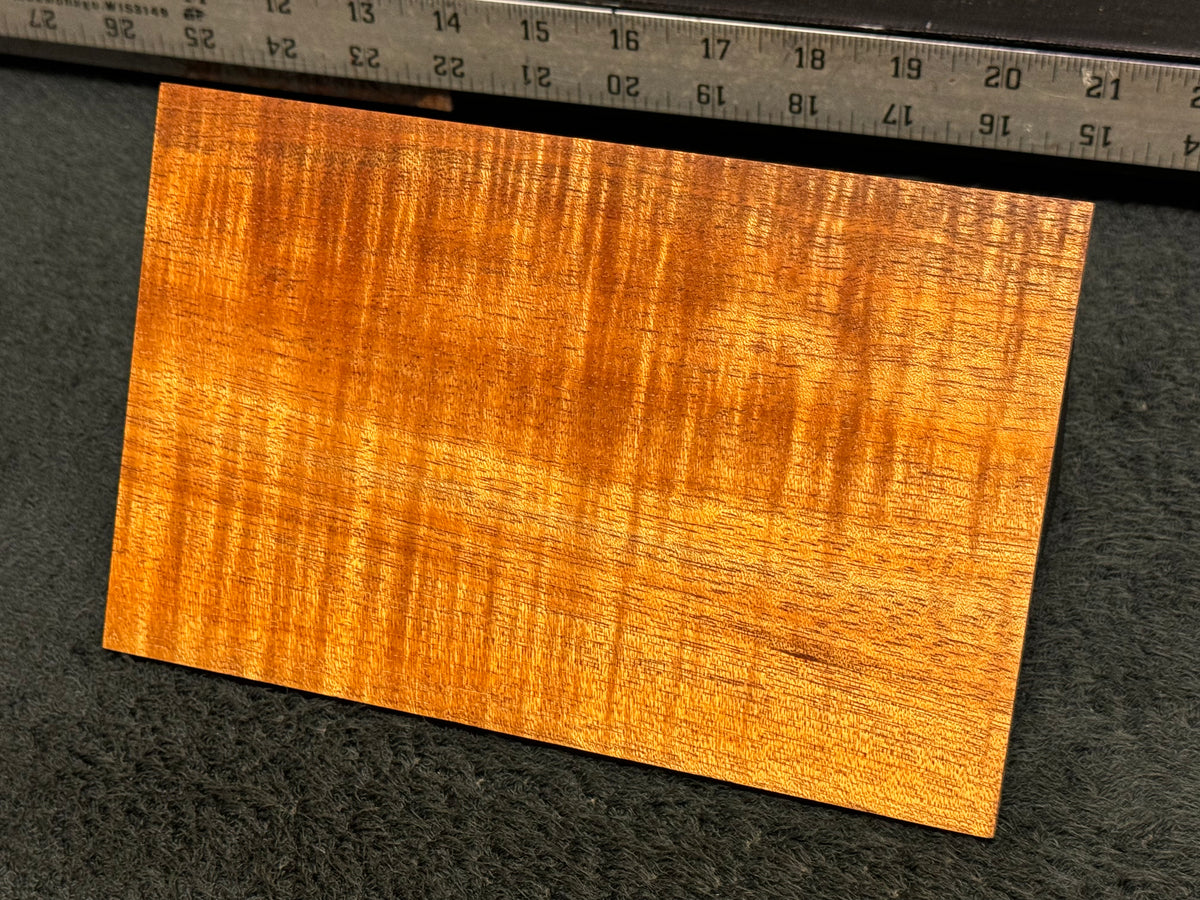 Hawaiian Curly Koa Wood Billet | Koa WoodWorks | KoaWood Ranch – Koa ...