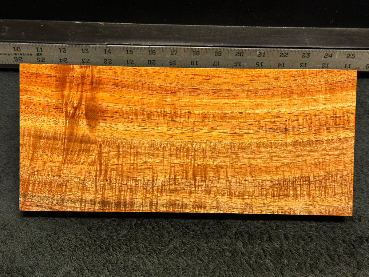 Hawaiian Curly Koa Wood Billet | Koa WoodWorks | KoaWood Ranch – Koa ...