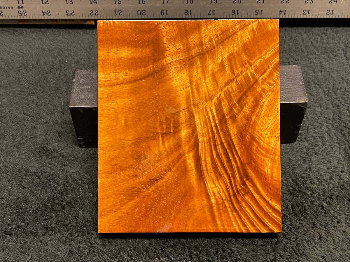 Hawaiian Curly Koa Wood Billet | Koa WoodWorks | KoaWood Ranch – Koa ...