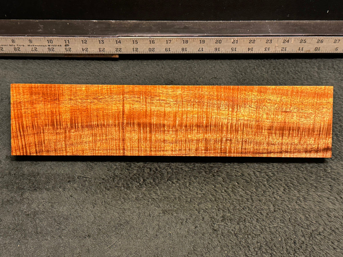 Hawaiian Curly Koa Wood Billet | Koa WoodWorks | KoaWood Ranch – Koa ...