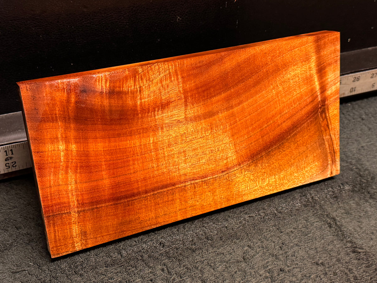 Hawaiian Curly Koa Wood Billet | Koa WoodWorks | KoaWood Ranch – Koa ...