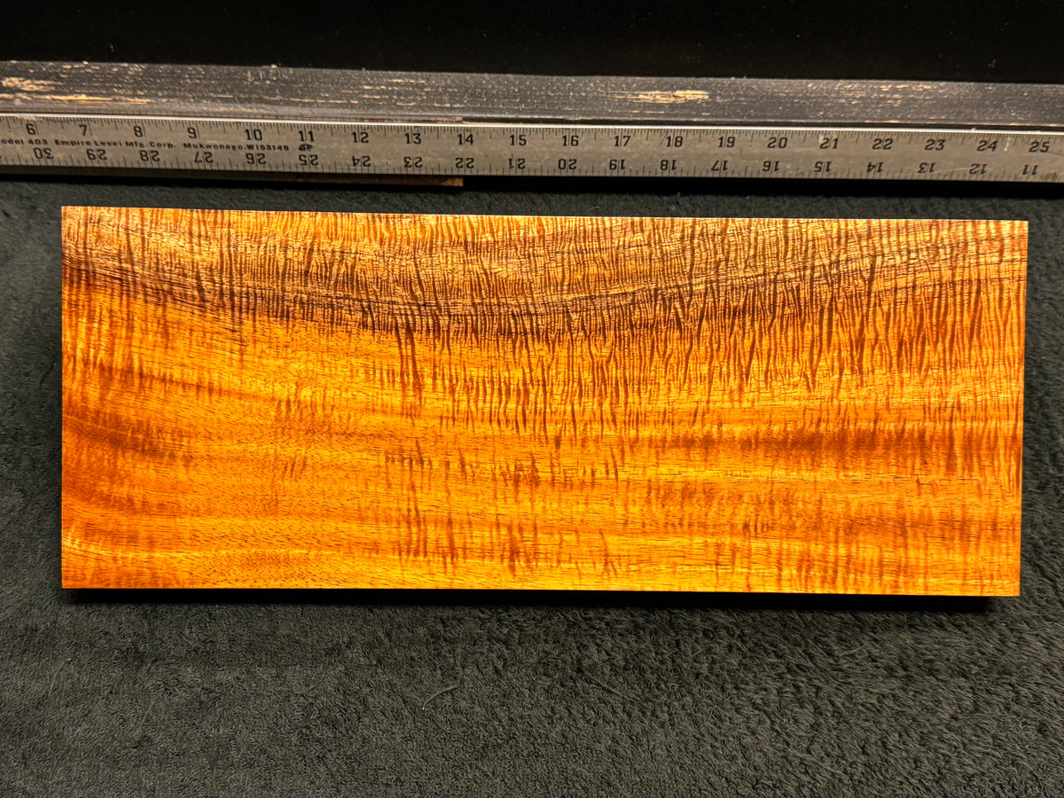 Hawaiian Curly Koa Wood Billet | Koa WoodWorks | KoaWood Ranch – Koa ...