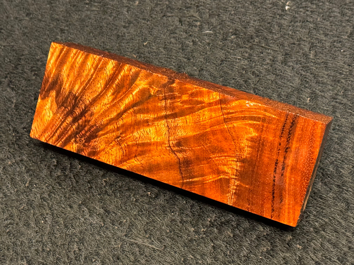 Hawaiian Curly Koa Wood Billet | Koa WoodWorks | KoaWood Ranch – Koa ...