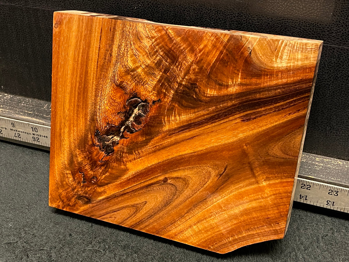 Hawaiian Curly Koa Wood Billet | Koa WoodWorks | KoaWood Ranch – Koa ...