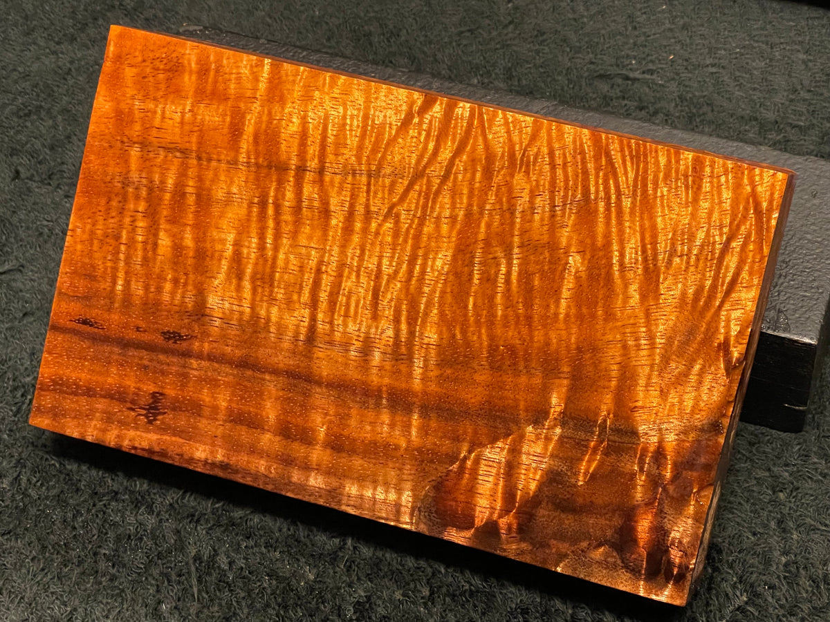 Hawaiian Curly Koa Wood Billet | Koa WoodWorks | KoaWood Ranch – Koa ...